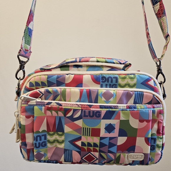 lug | Bags | Lug Scoop Small World Crossbody Bag | Poshmark